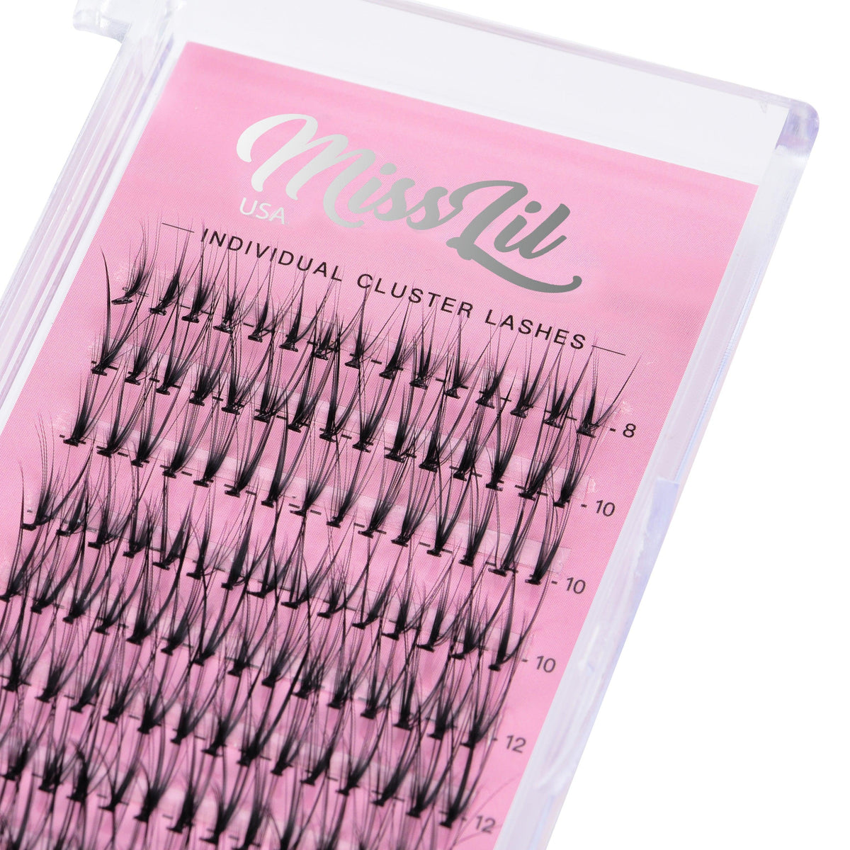 DIY Cluster eyelash extensions AD-37 Small MIX Tray | Miss Lil USA