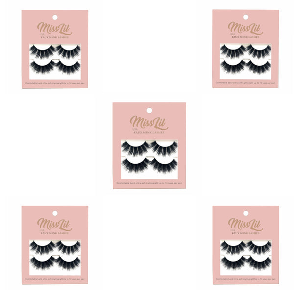 Miss Lil USA Lashes (5 Boxes) #10 | Miss Lil USA